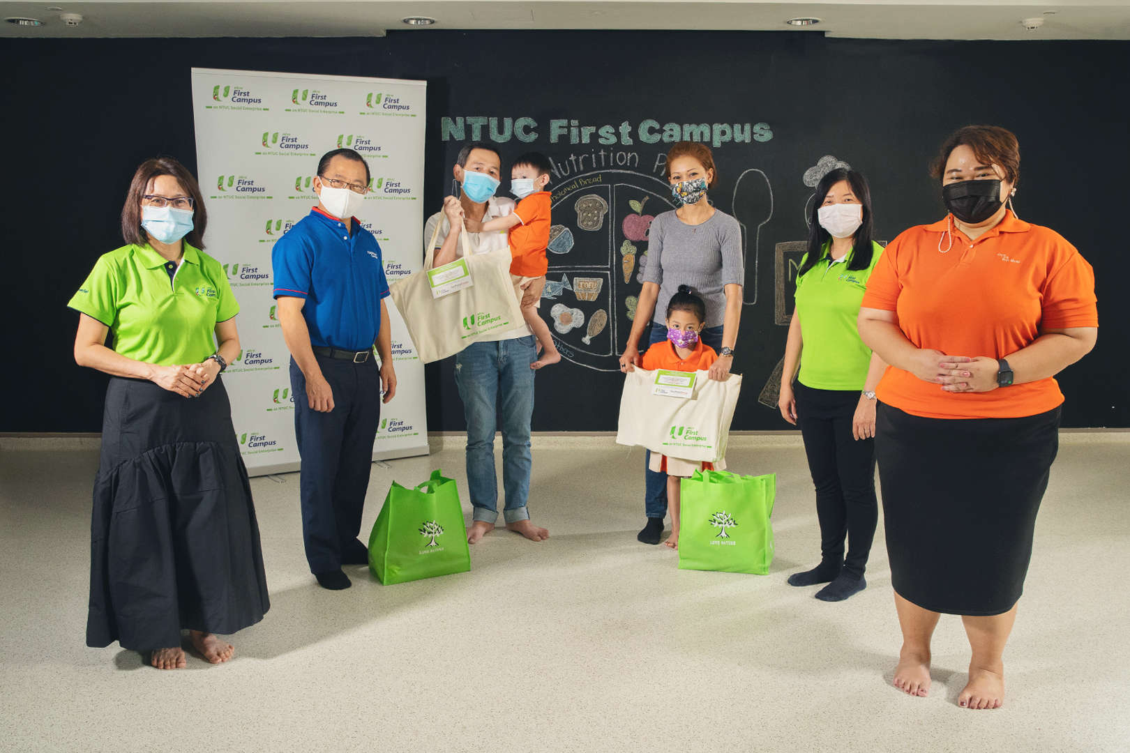 NTUC First Campus launches S$350,000 Food and Nutrition Programme to ...