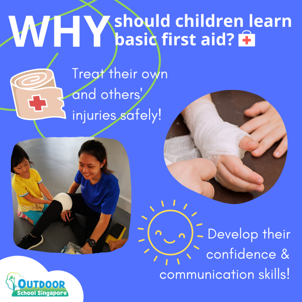Why should children know basic first aid? | Outdoor School Singapore ...